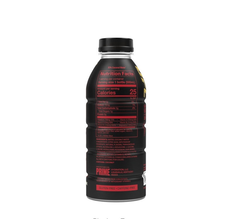 Prime Hydration UFC 300 Edition 500 Ml Bottle - Etsy