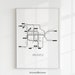 Printable Brussels Subway Map | Digital Printable Wall Art | Print ...