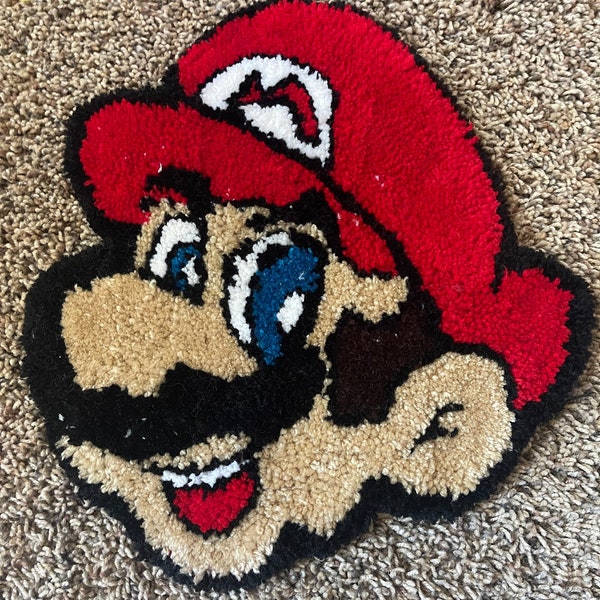 Super Mario Tufted - Etsy