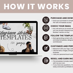 IG Bundle | 134 Story Templates + 68 Highlights + 290 Stock Photos ...