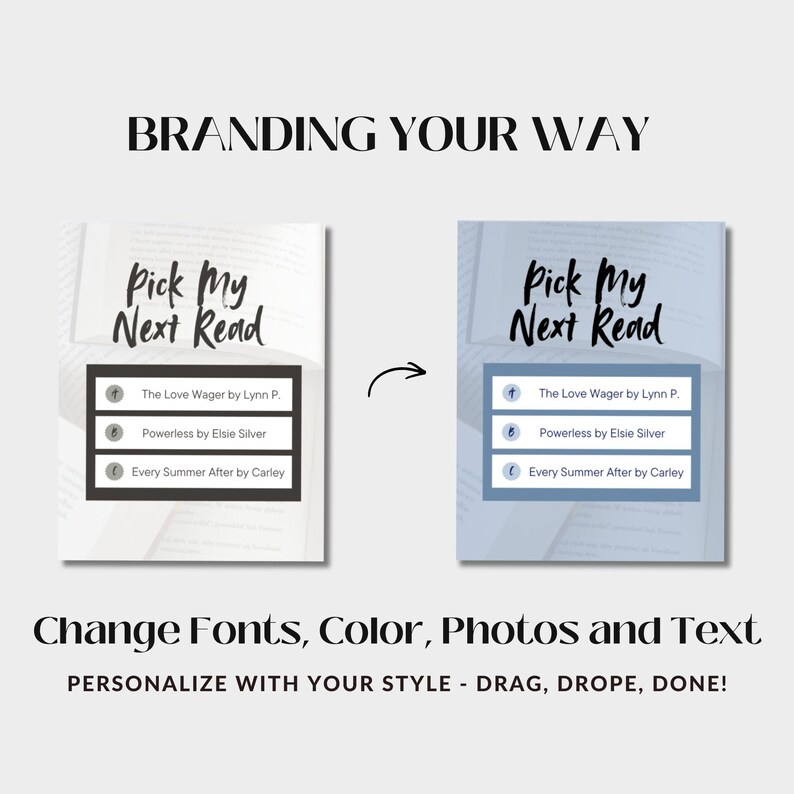 50 Bookstagram Carousel Templates | Canva Editable | Cozy Minimal ...