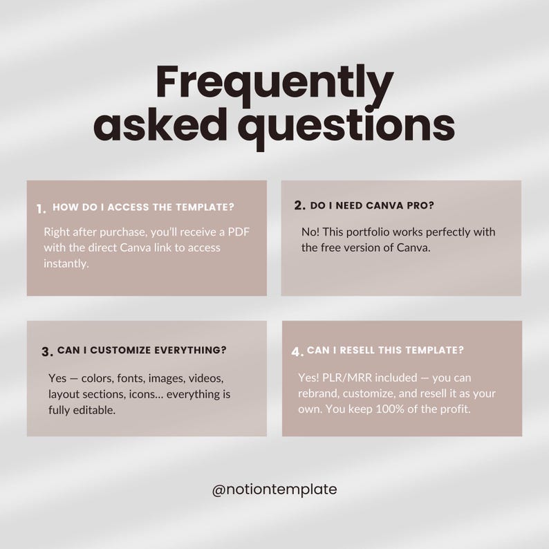UGC Portfolio Canva Template | Web-style Media Kit (PLR/MRR) - Etsy
