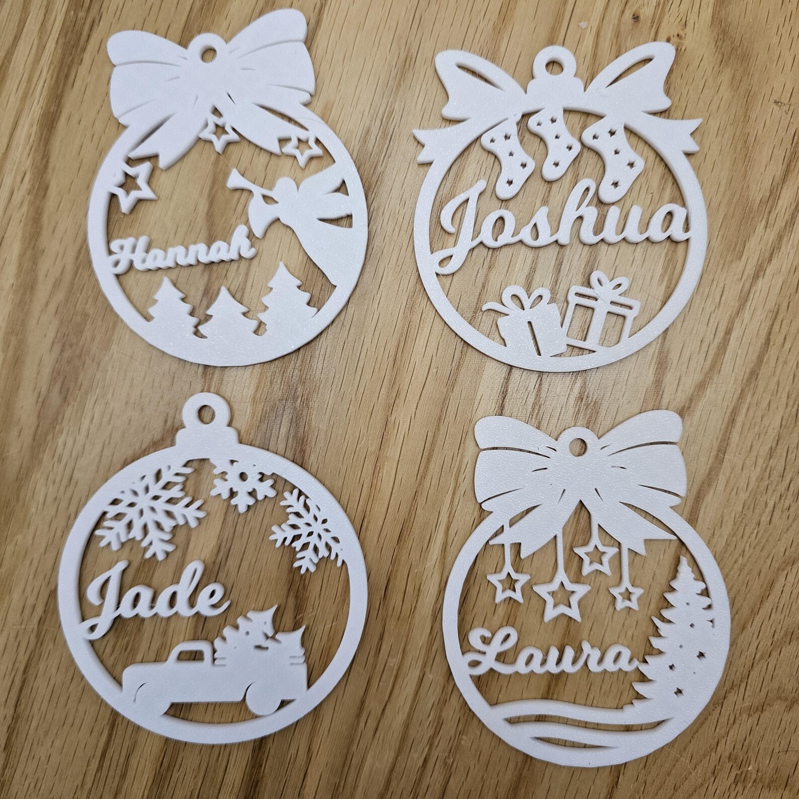Personalised Baubles, Christmas Baubles, Ornaments - Etsy