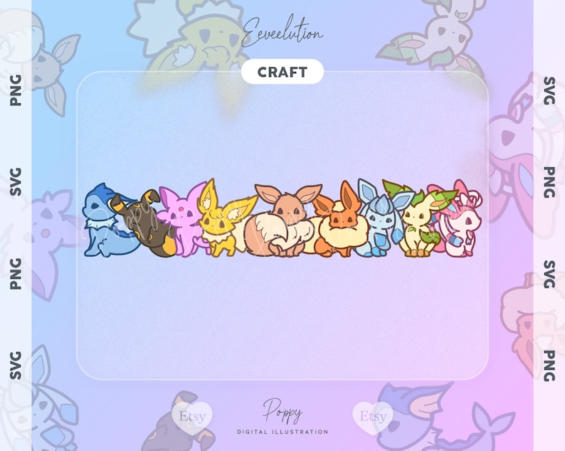 Basic Eeveelution - Etsy