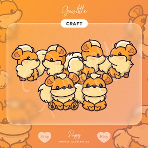 Growlithe - Etsy