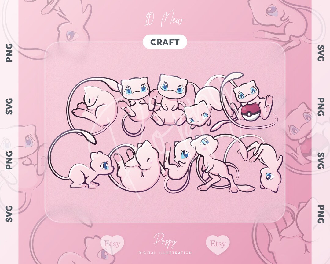 Adorable Mew Bundle - Etsy