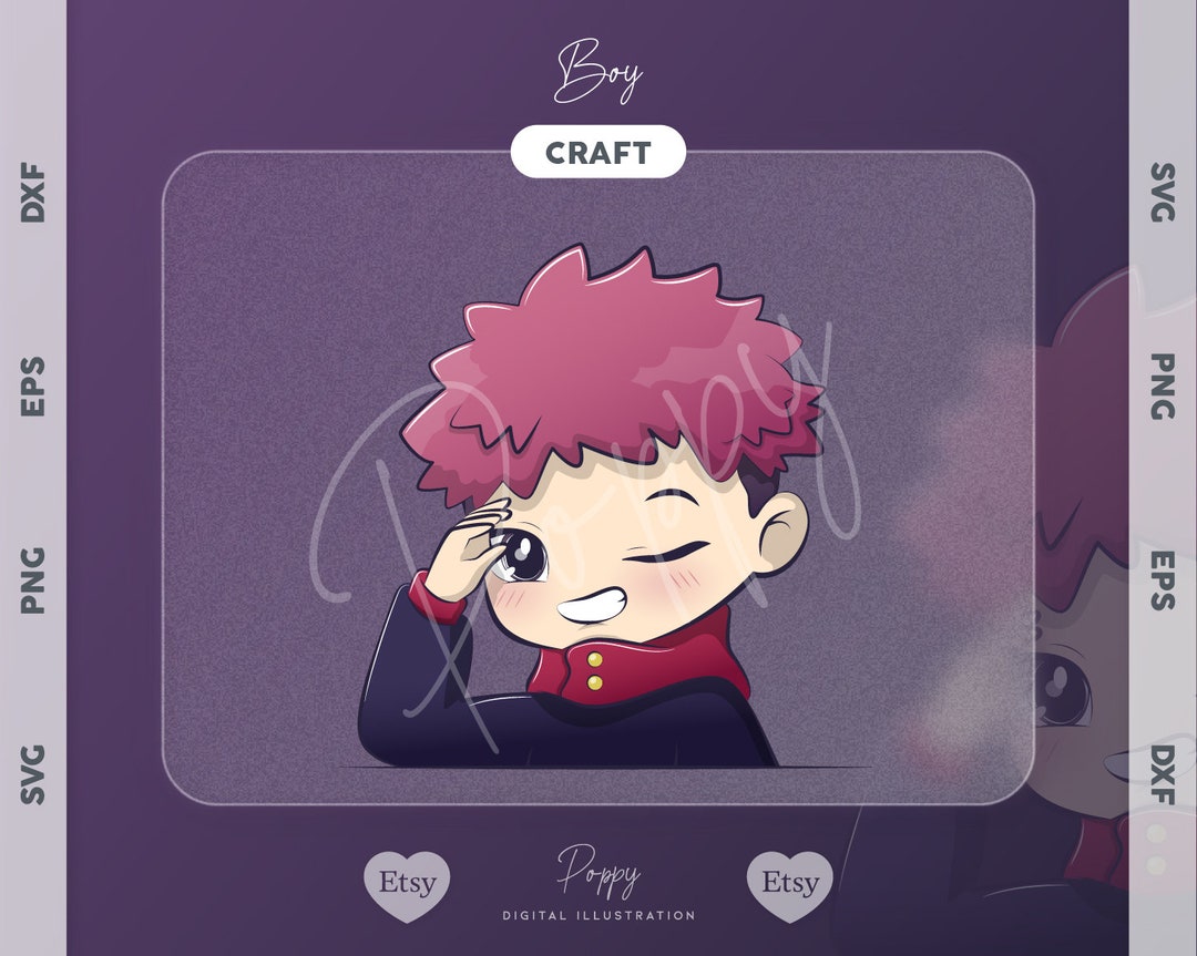 Chibi Boy Clipart: Digital Illustration for Cricut (SVG, PNG) - Etsy