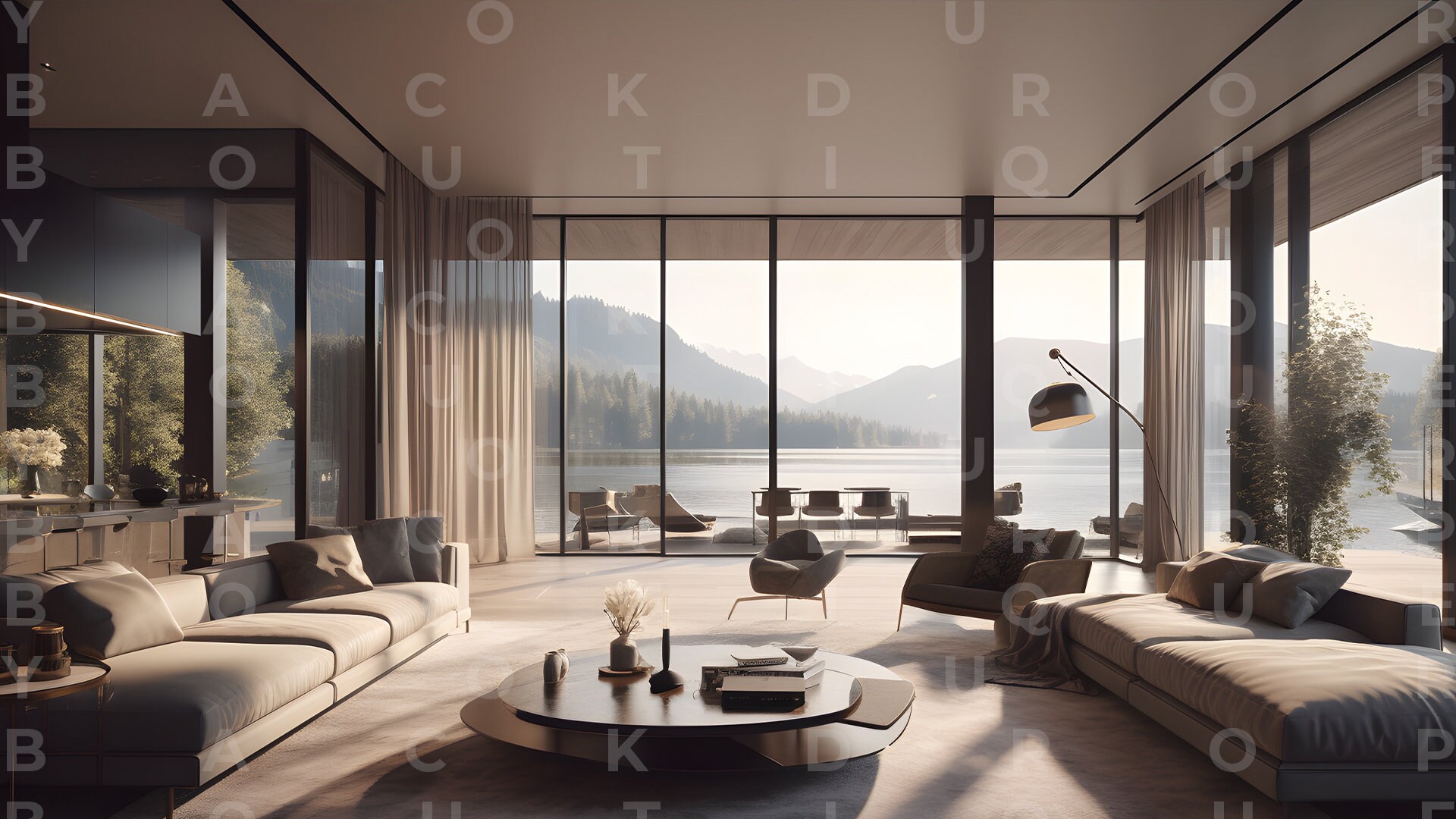 Zoom Background Virtual Background Modern Office - Etsy Hong Kong