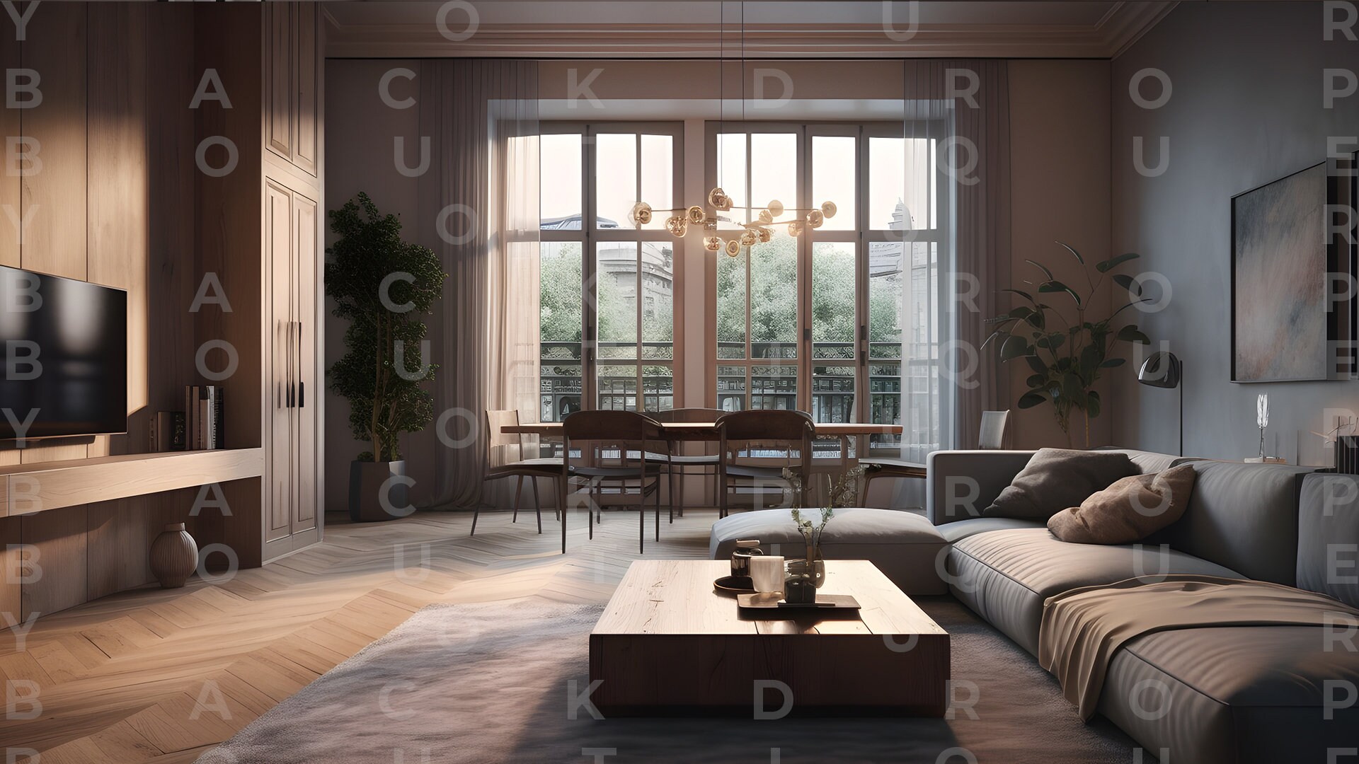 Zoom Background Virtual Background Modern Office - Etsy Portugal