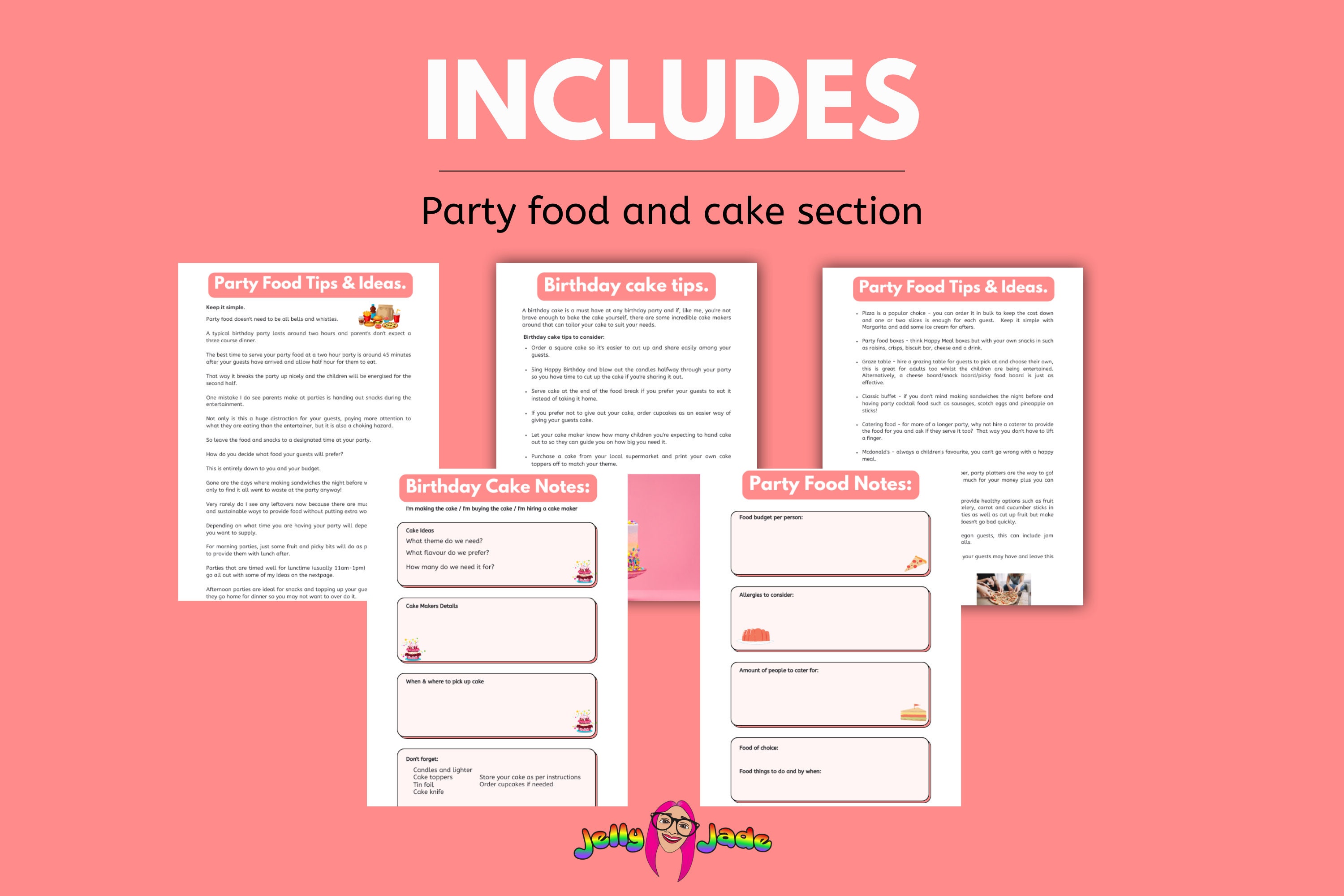 Digital Children's Birthday Party Guide, Birthday Party Planning for ...