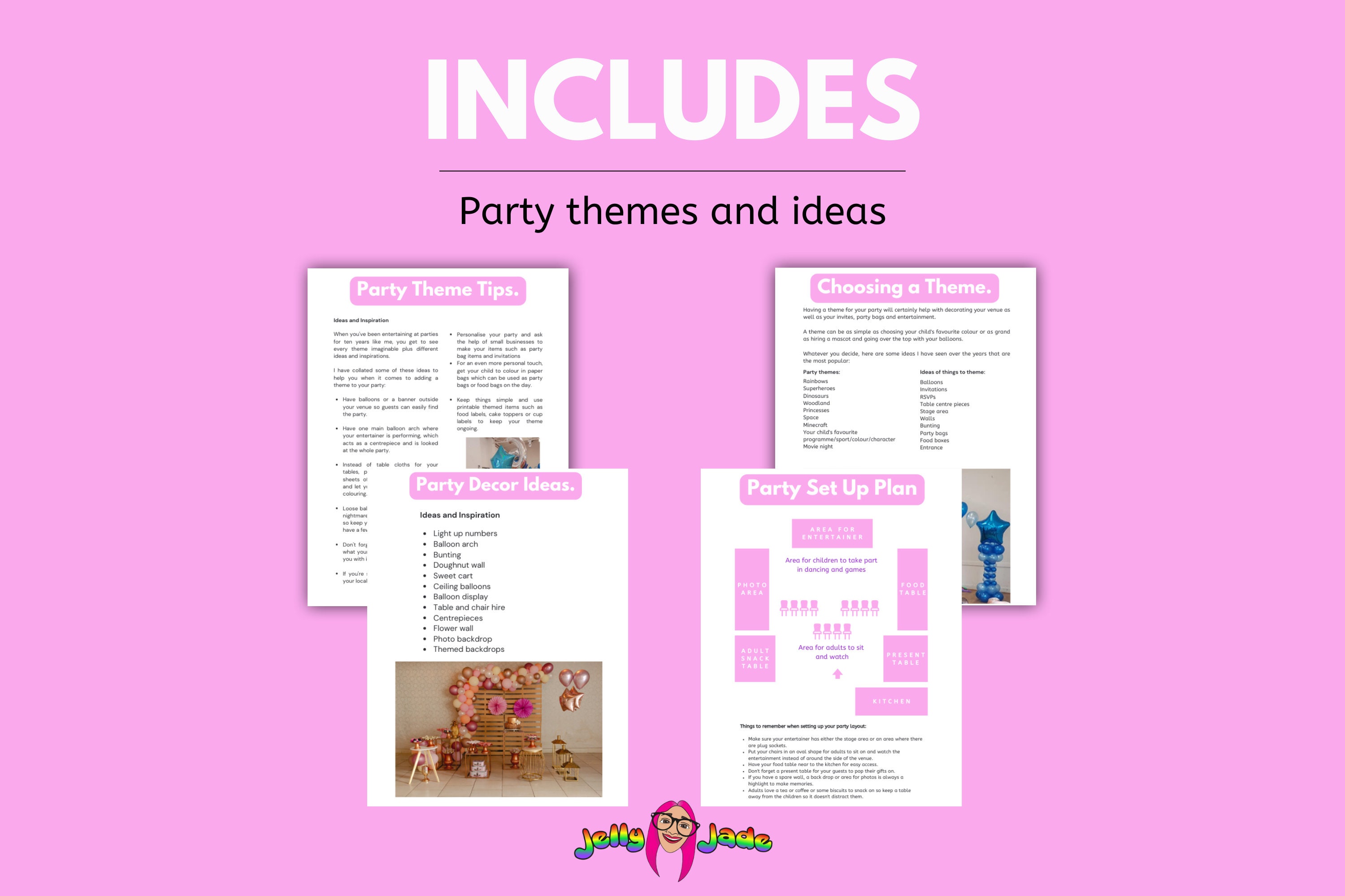 Digital Children's Birthday Party Guide, Birthday Party Planning for ...