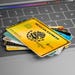 Gold Mex. Express Credit Card Vinyl Sticker, Credit Card Cover, Mexican ...