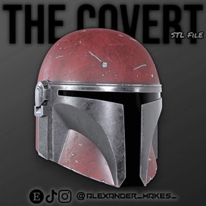 The Mandalorian - Covert Helmet | | MMC APPROVED HELMET | Buccaneer ...