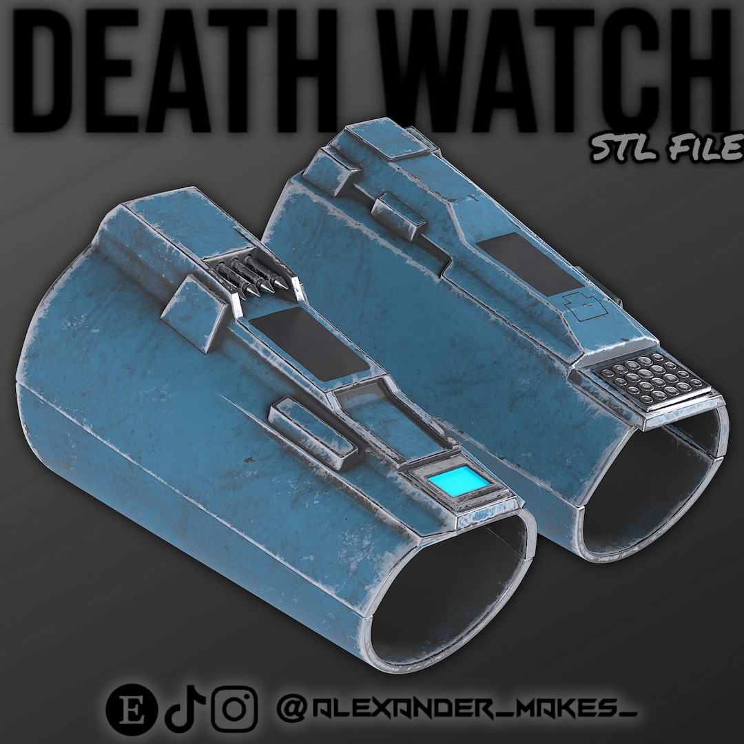 The Mandalorian - Death Watch Gauntlets | Death Watch Vambrace | Axe ...