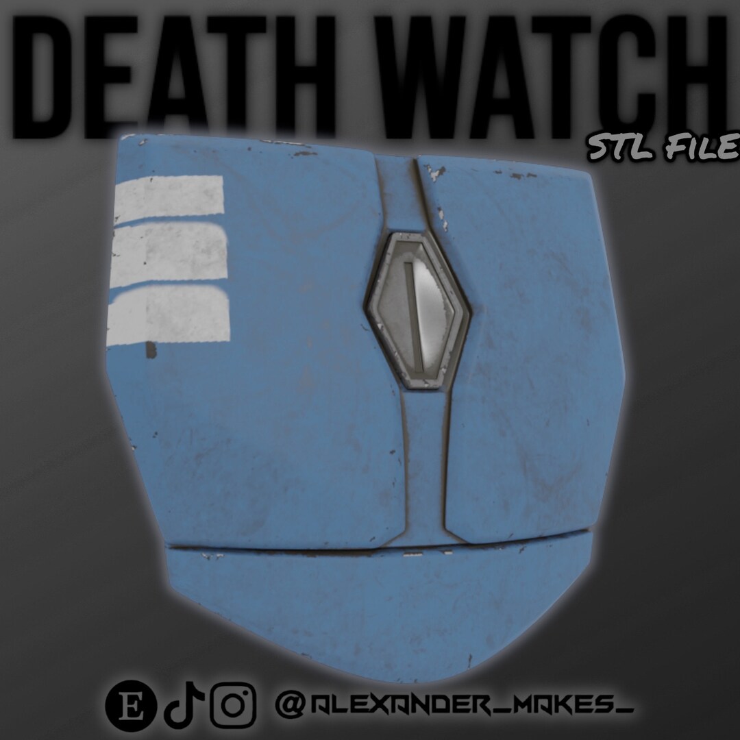 The Mandalorian Death Watch Chest Armor Axe Woves Chest Armor Death ...
