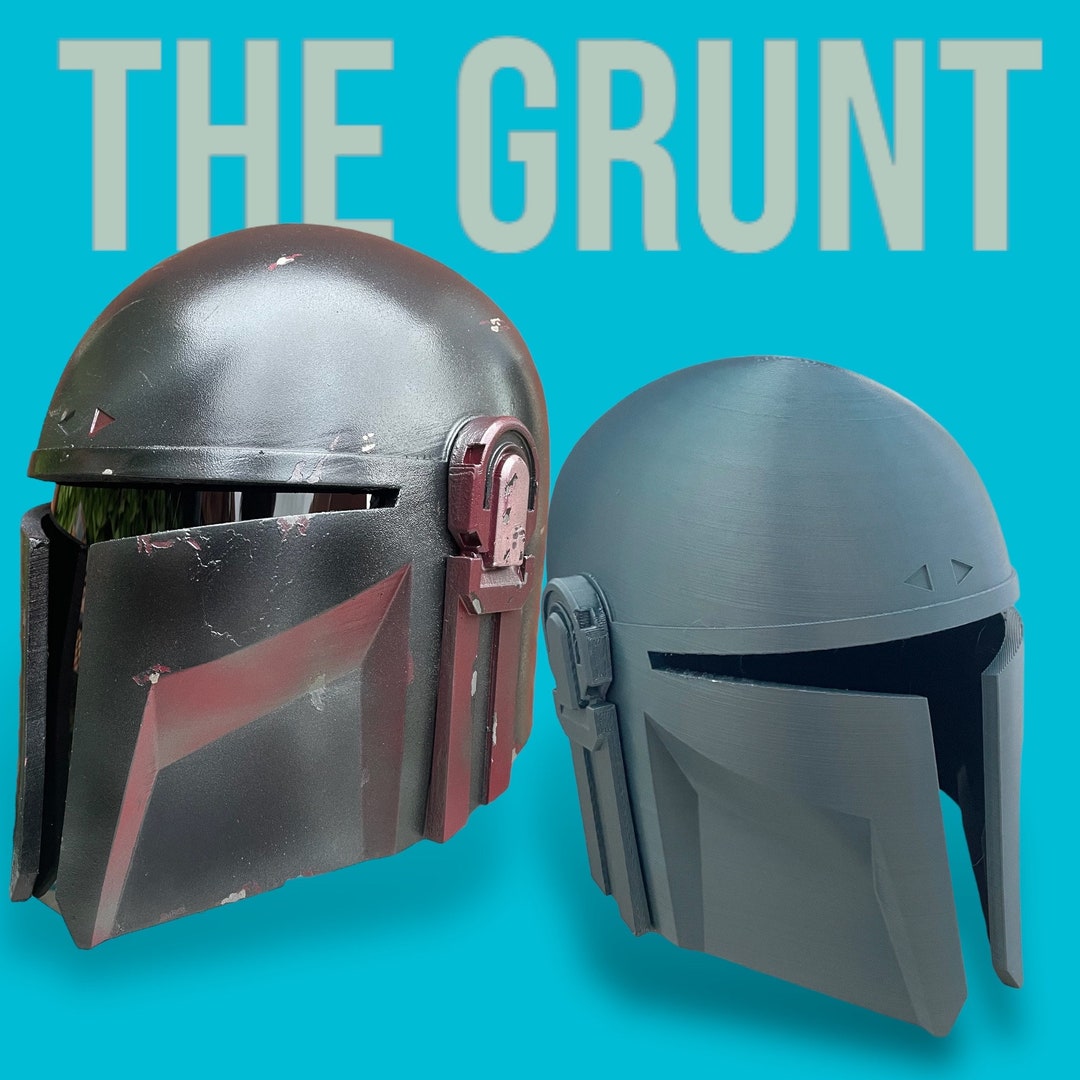 Custom Mandalorian Helmet the Grunt by Alter Ego Armory - Etsy