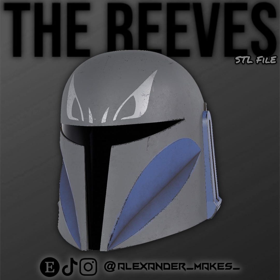Mando Helmet | Mandalorian T Visor Concept | Covert the Reeves Helmet ...