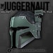 Heavy Mandalorian Helmet the Juggernaut Paz Vizsla Helmet 3D Print File ...