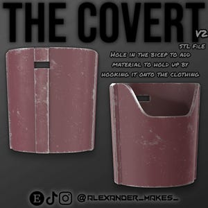 The Mandalorian - Covert Shoulders | Mando Season 3 STL 3D FILE ...