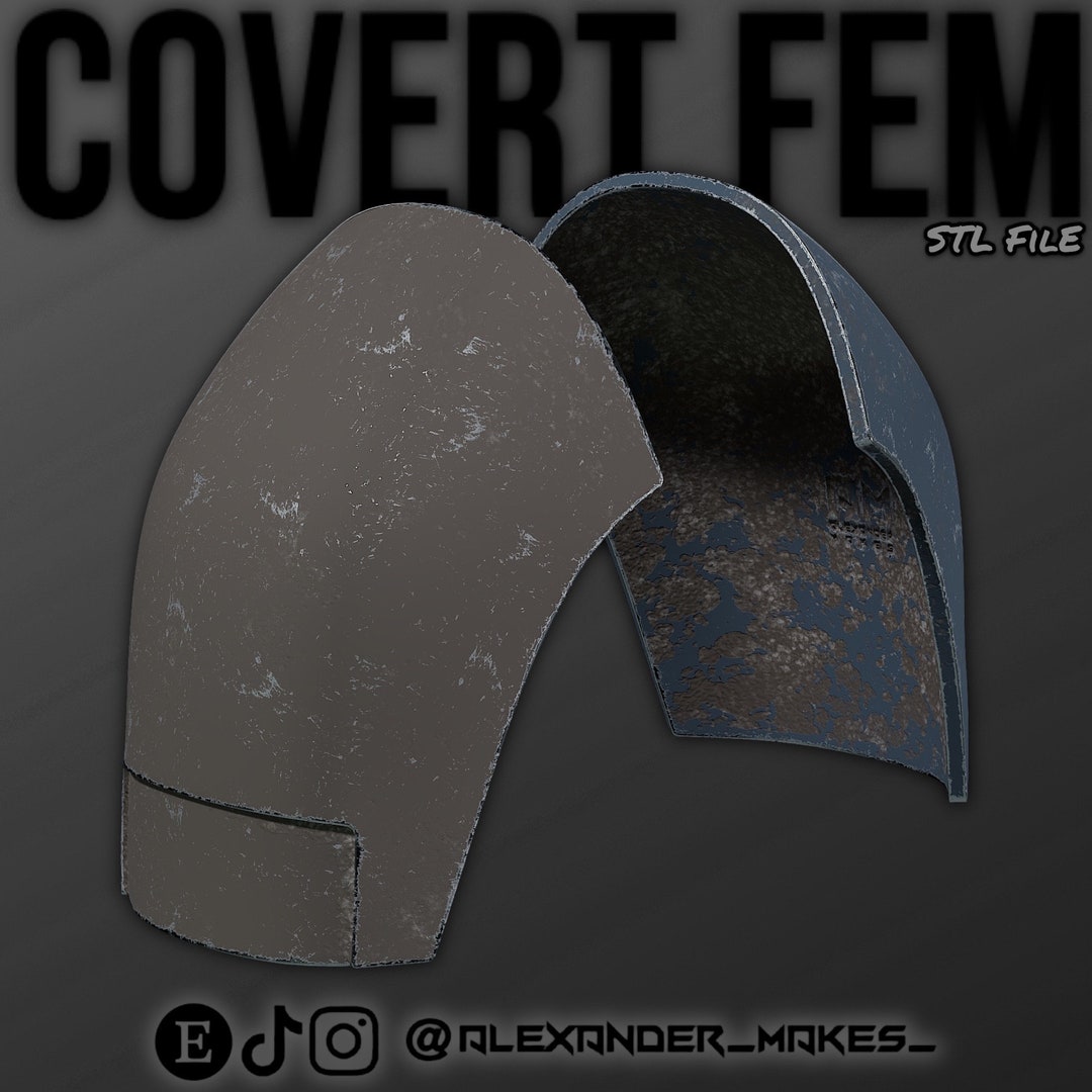 Mandalorian Covert Fem | Covert Female Shoulder Armor | Koska Reeves ...