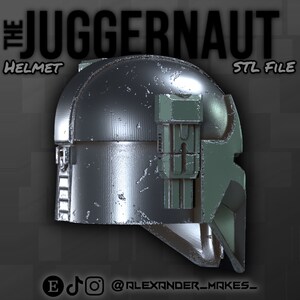 The Juggernaut Mandalorian Helmet | Paz Vizsla MMC Approved (3D Print ...