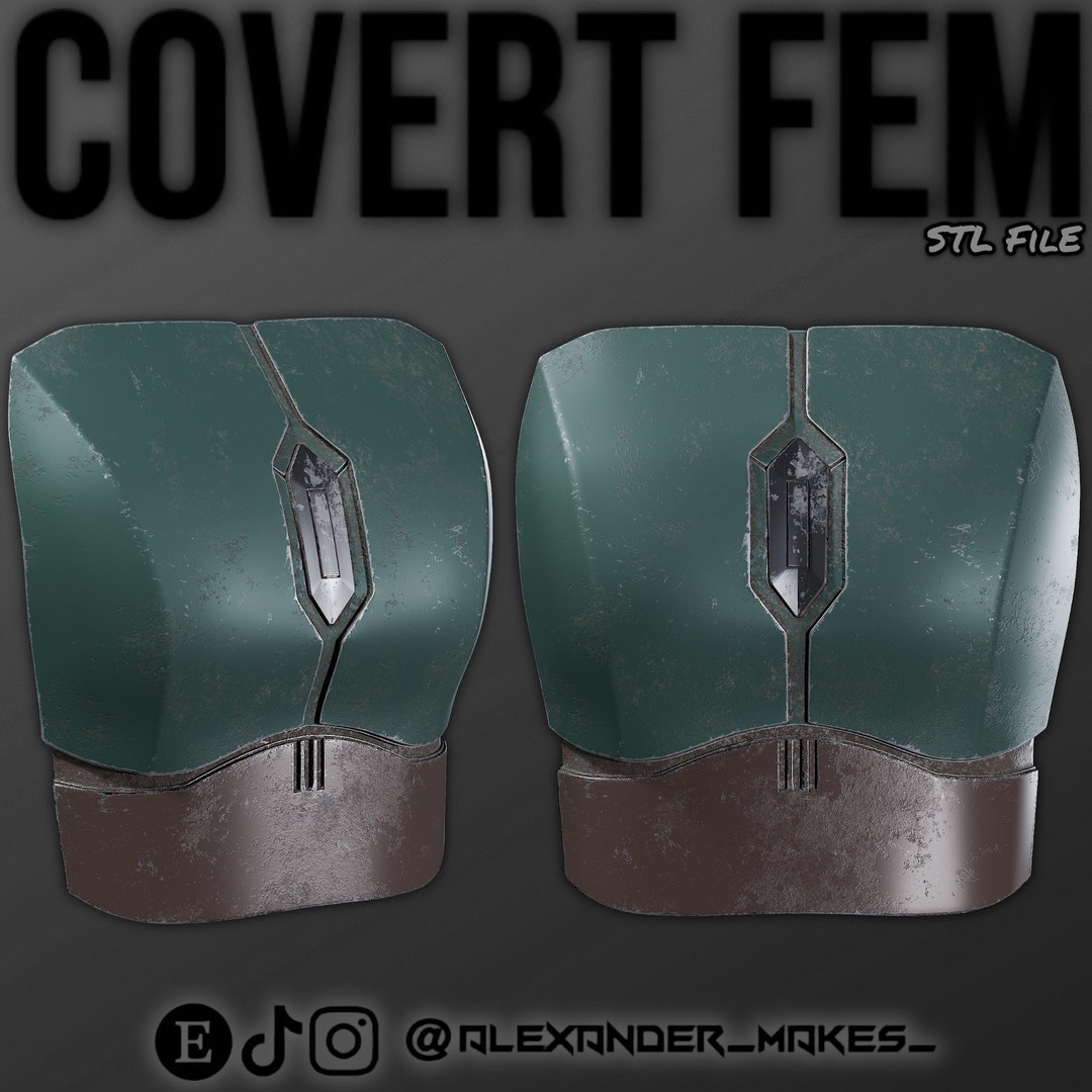 Mandalorian Covert Fem | Covert Female Chest Armor | Koska Reeves ...