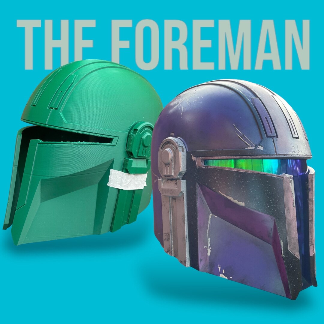 Custom Mandalorian Helmet (the Foreman) by Alter Ego Armory - Etsy