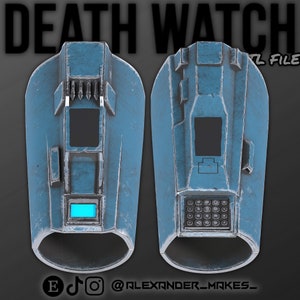 The Mandalorian - Death Watch Gauntlets | Death Watch Vambrace | Axe ...