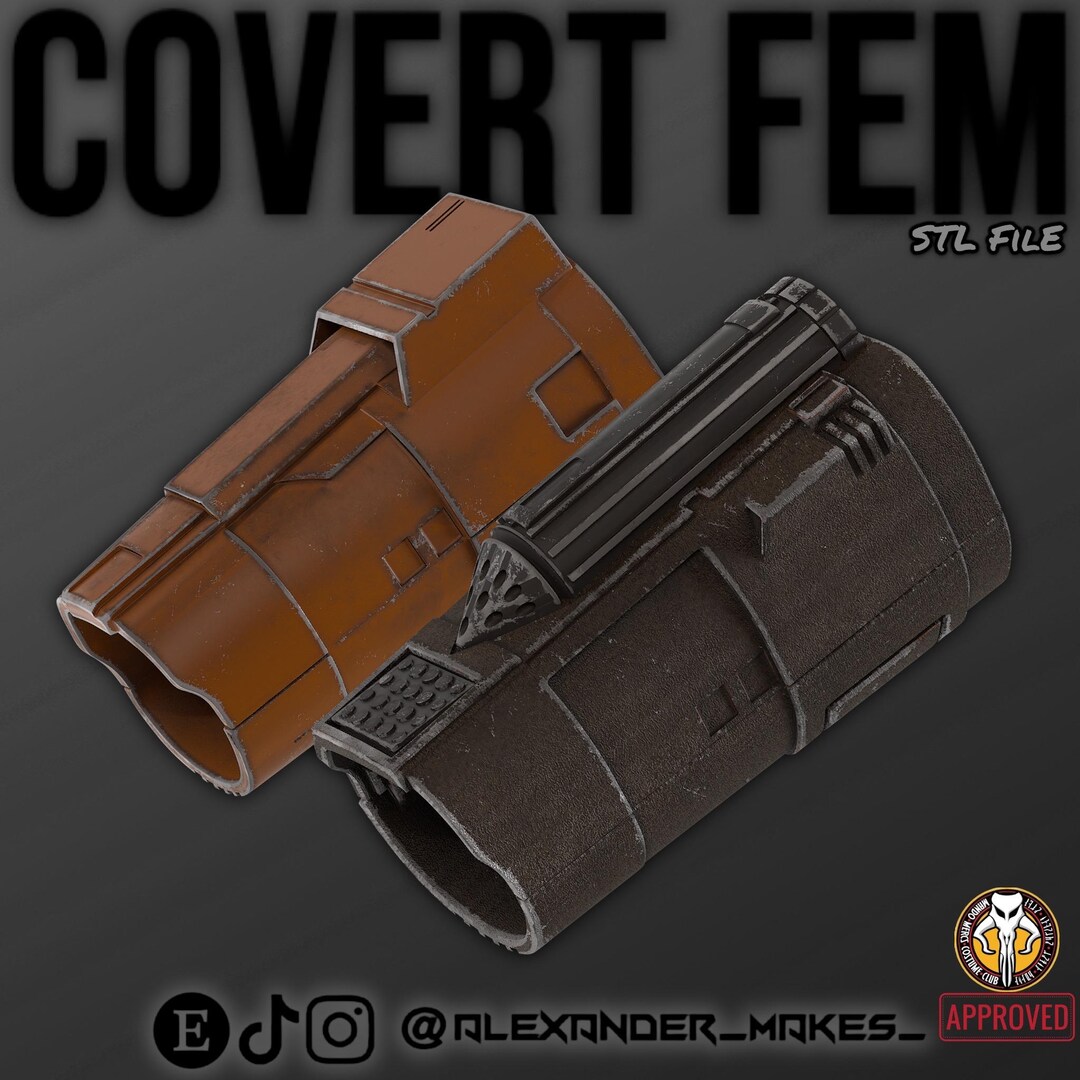 Koska Reeves Gauntlets: Female Mando Armor - 3D Print File - Etsy