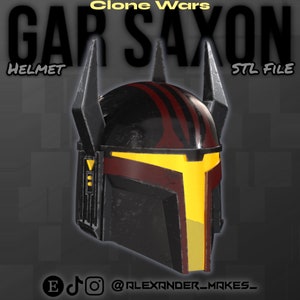 Gar Saxon Full Kit Gar Saxon Jet Pack Gar Saxon Rifle Mandalorian Galar ...