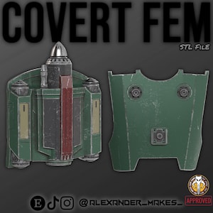Mandalorian Covert Fem Full Kit | | Koska Reeves | Nite Owl | Female ...