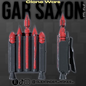 Gar Saxon Full Kit Gar Saxon Jet Pack Gar Saxon Rifle Mandalorian Galar ...