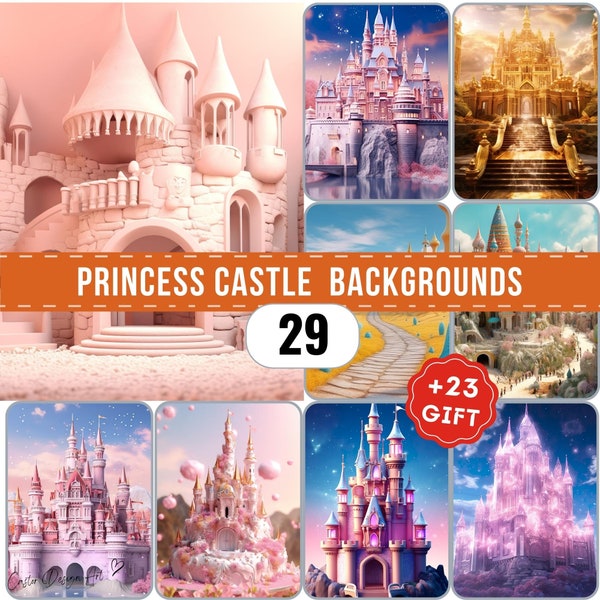 Castle Backdrop - Etsy