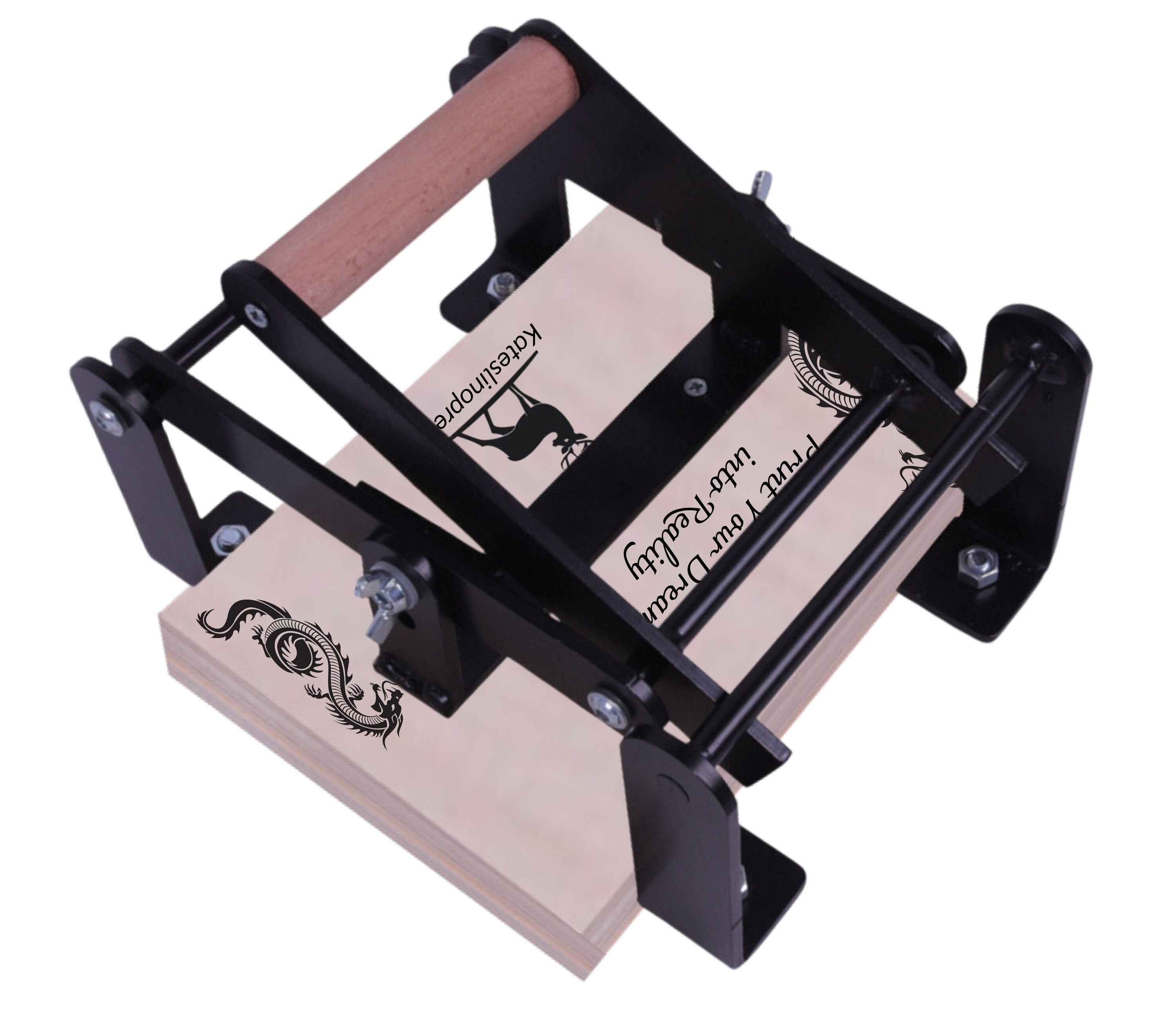 WoodLinoPress Hand Lino Block Printing Press, Linoleum, 47% OFF