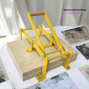 A3 Lino Press, Block Printing Press, Linocut Printing Press, Etching ...