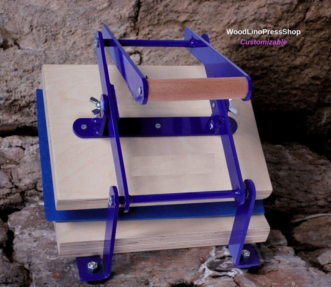 Handcrafted, Press, Block Printing Press, Linocut Printing Press ...