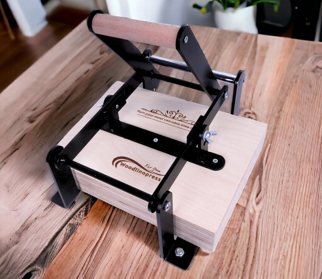 Create Stunning Artworks With A4 Black Relief Printing Press Hand Press ...