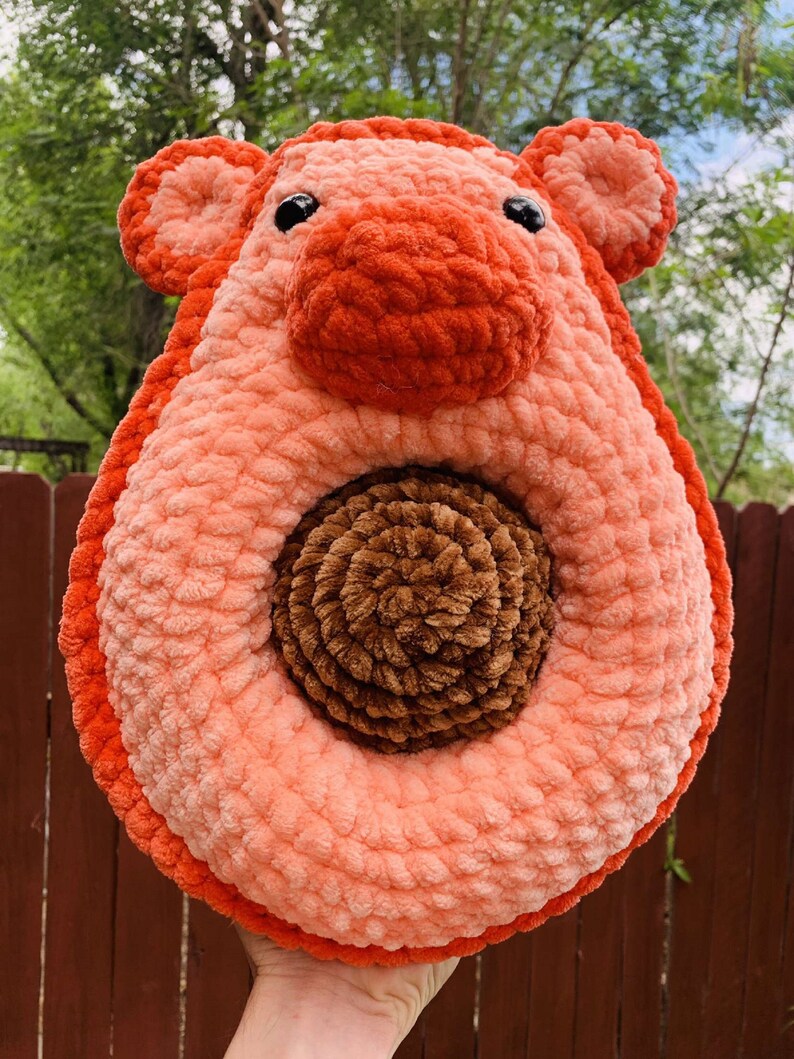 JUMBO Avo-cow-do Crochet Plushie - Etsy