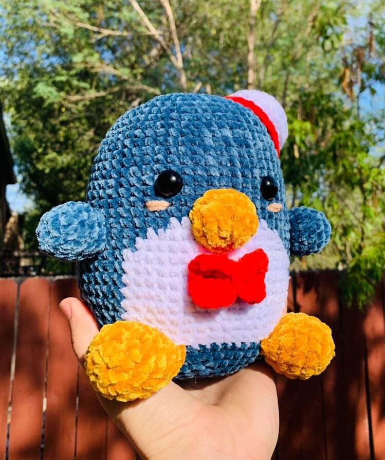 Tuxedo Sam Crochet Plushie - Etsy