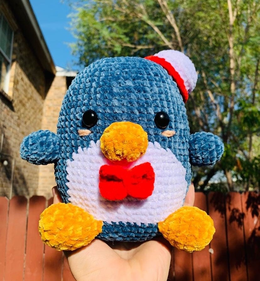 Tuxedo Sam Crochet Plushie - Etsy