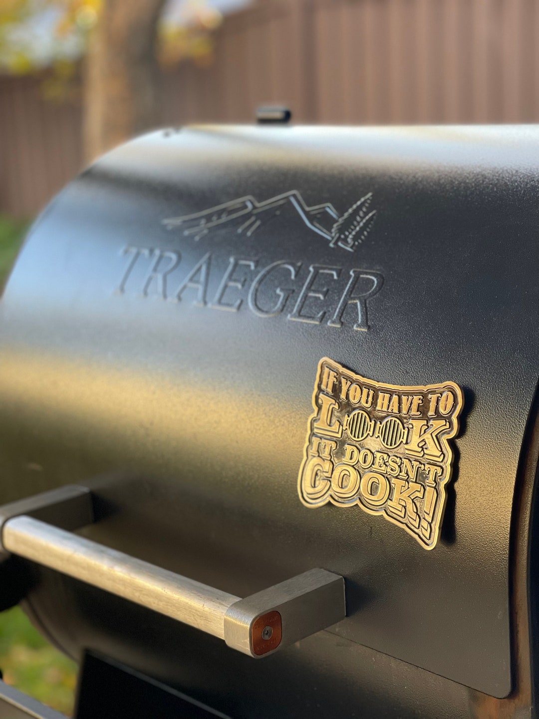 Metal BBQ Magnet if You Have to Look It Doesn't - Etsy