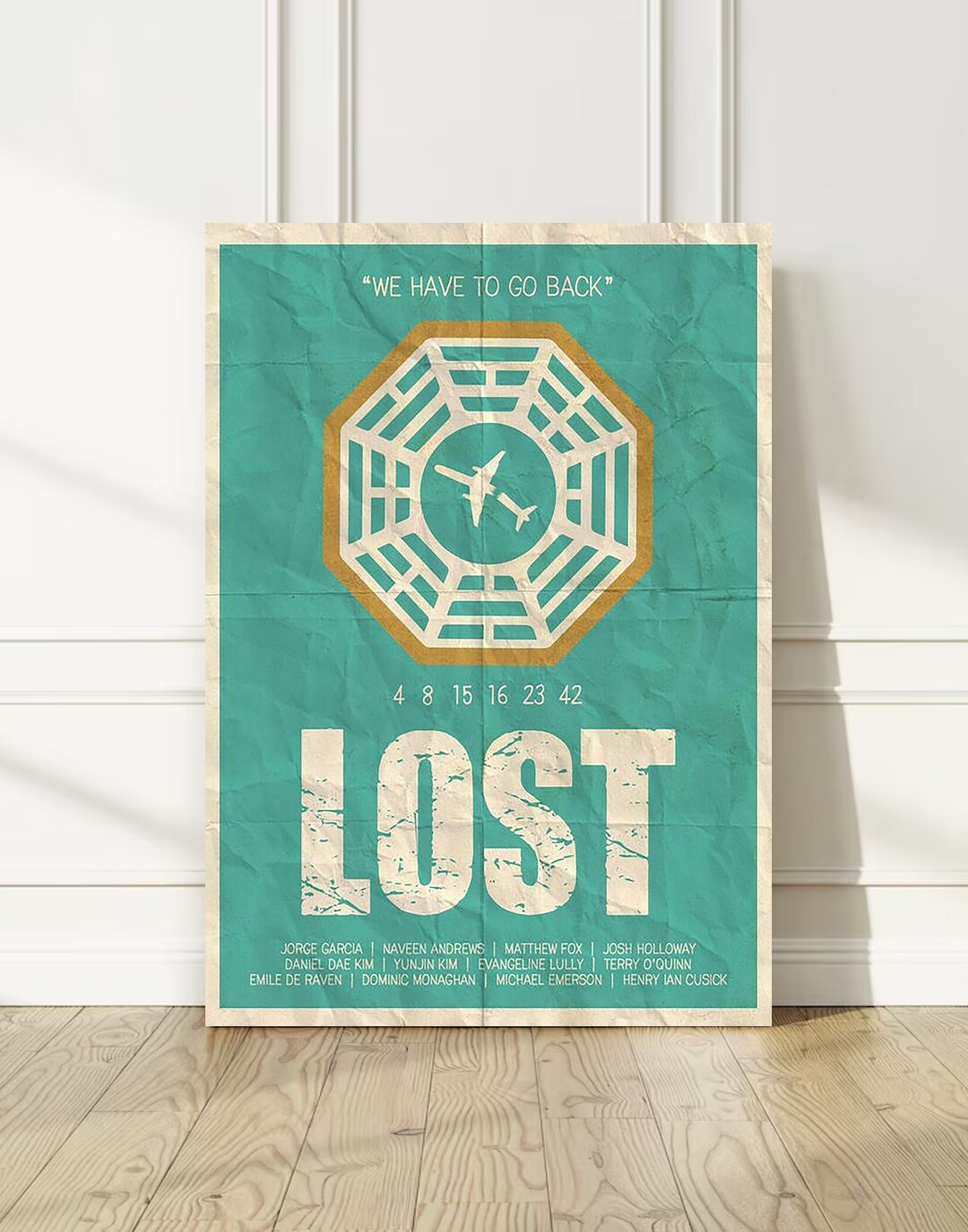 Lost TV Series, Digital Download, Pop Culture Art, Art Print Download ...