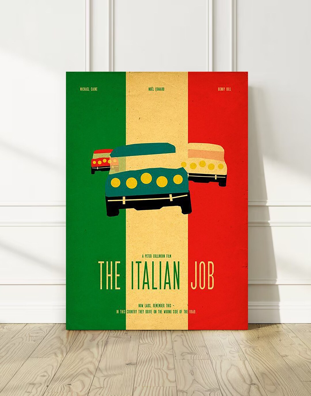 Vintage Movie Poster: the Italian Job High-quality Art Print Download ...