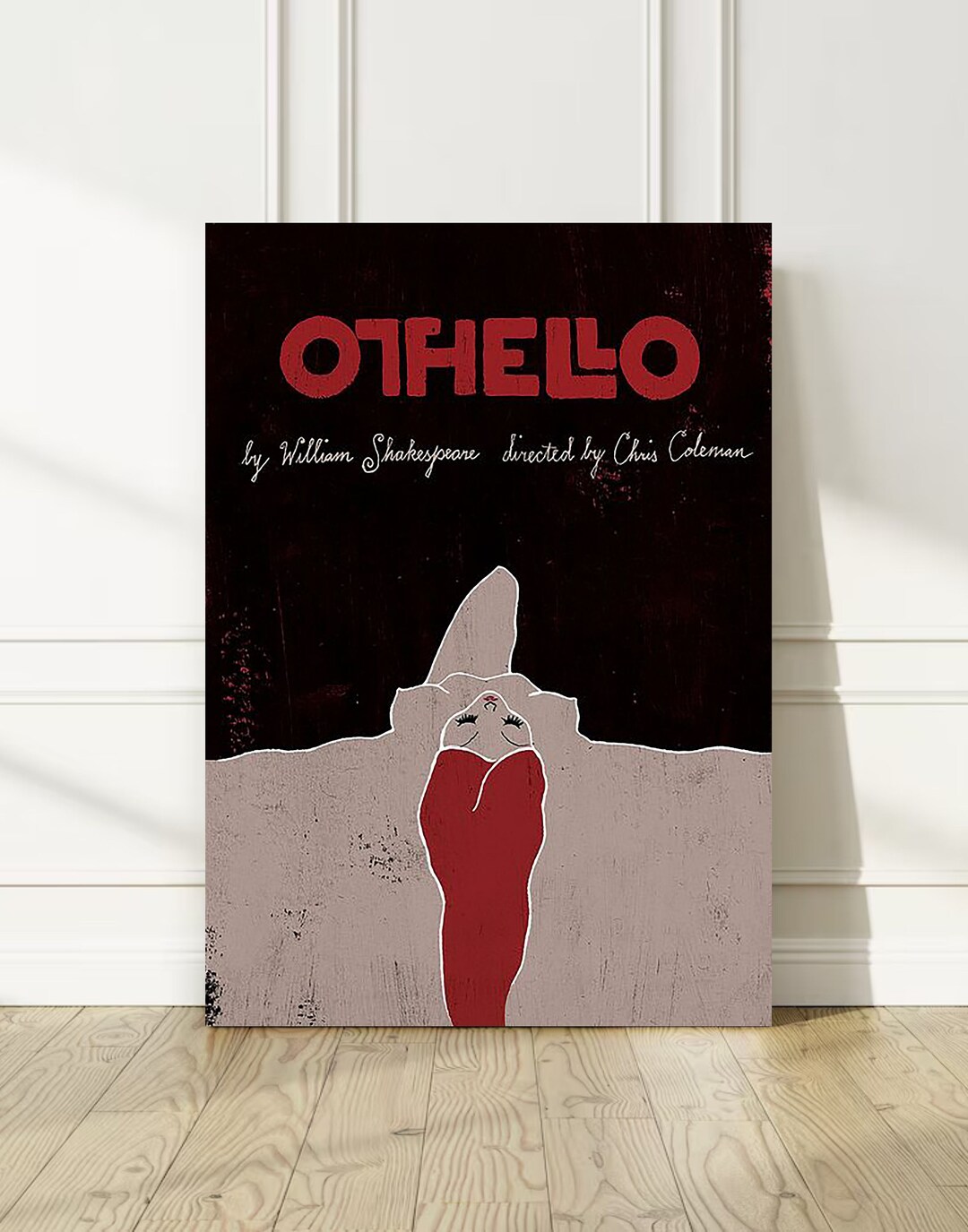 Othello Book Cover Art, Downloadable Print, Book Posters, Art Print ...