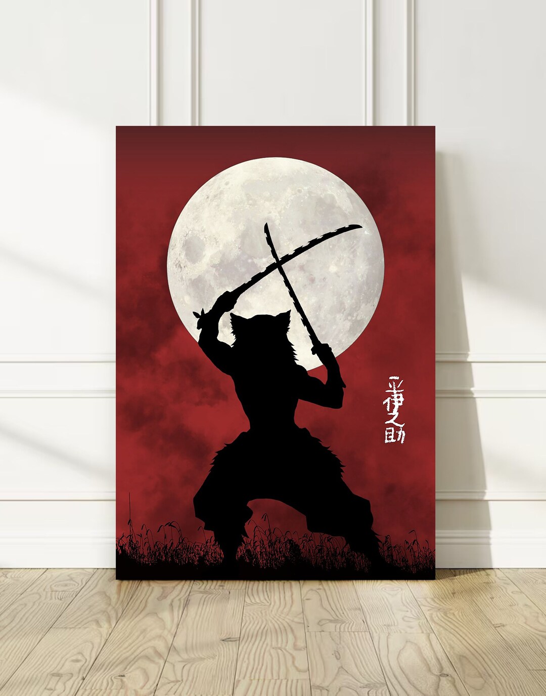 Feudal Legends: Minimalist Samurai Poster Edo Period Art & Digital ...