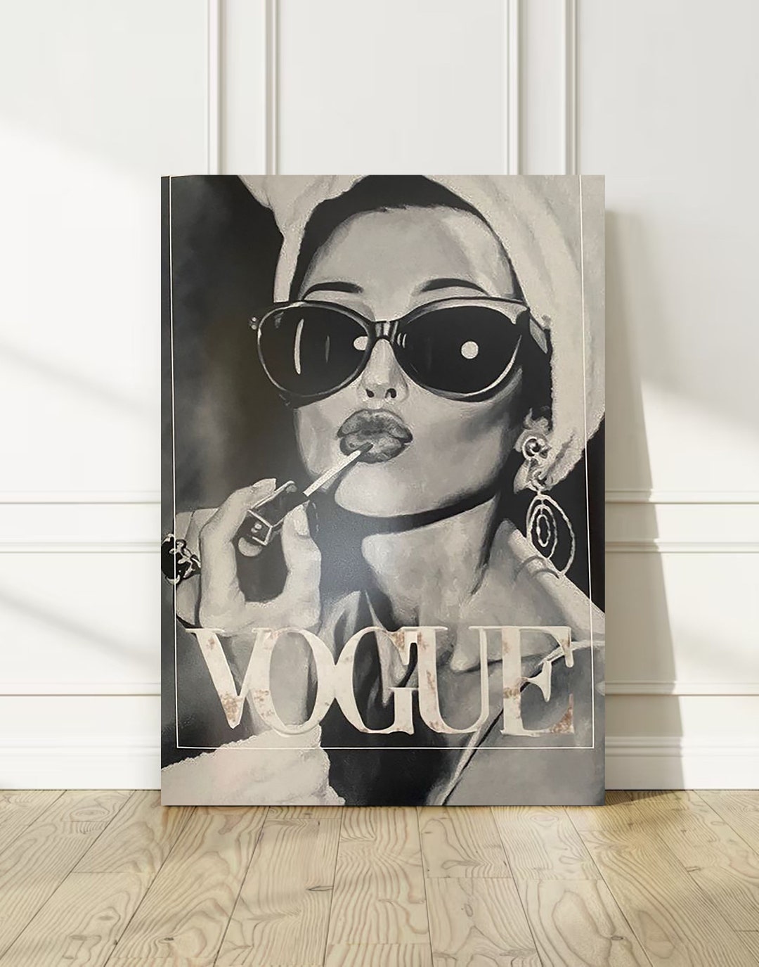 Vintage Vogue Poster Collection: Timeless Magazine Cover Art & Album ...