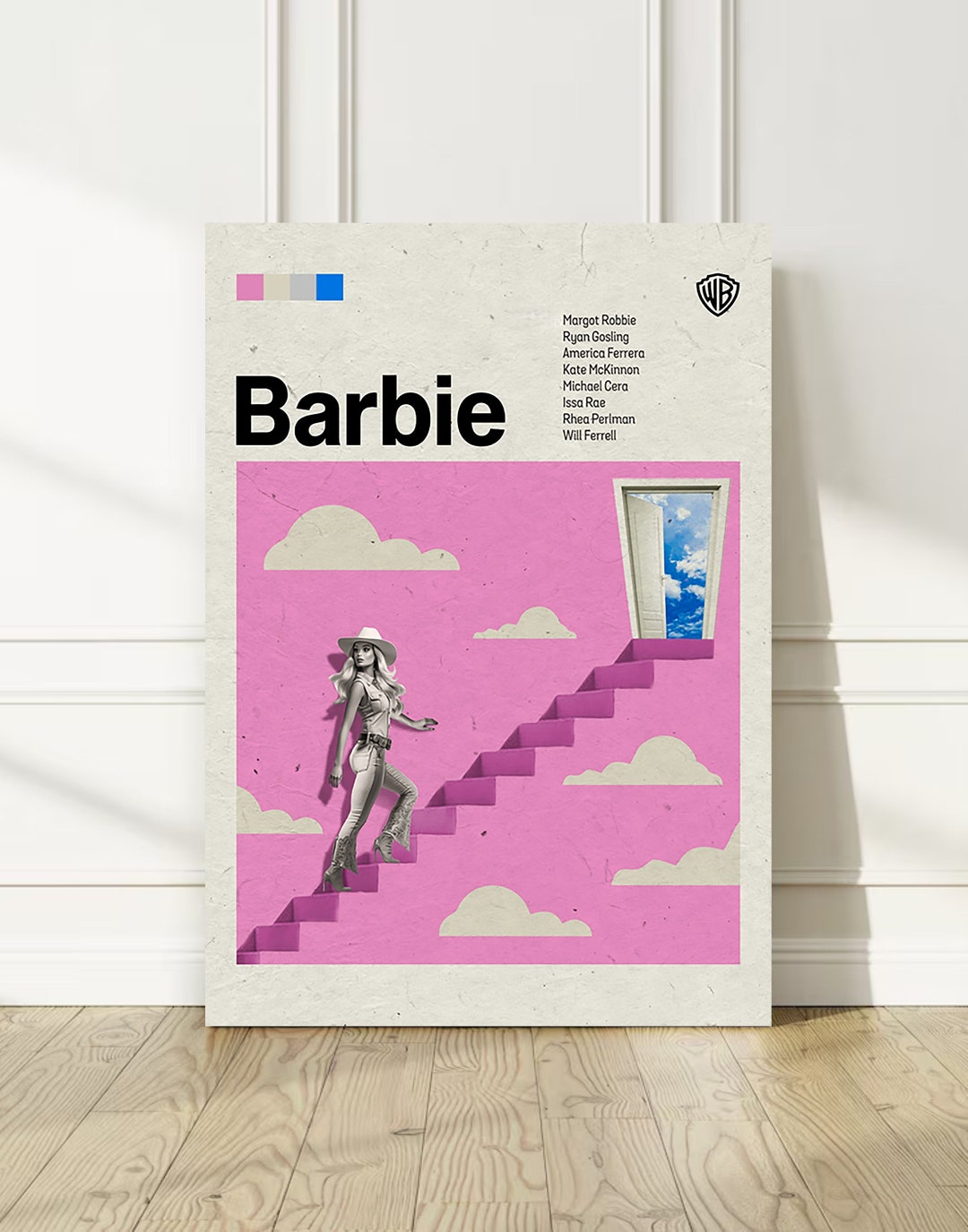 Barbie Movie Poster Collection: Classic Cult Film Poster & Minimalist ...