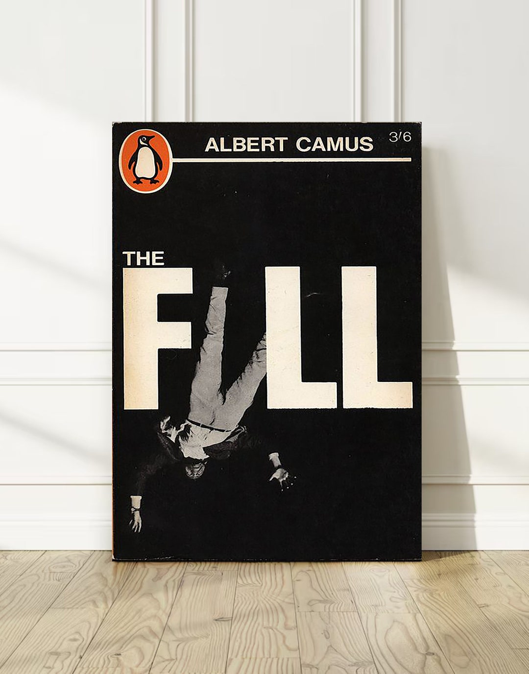 The Fall: Albert Camus Book Cover Art High-quality Literature Art Print ...