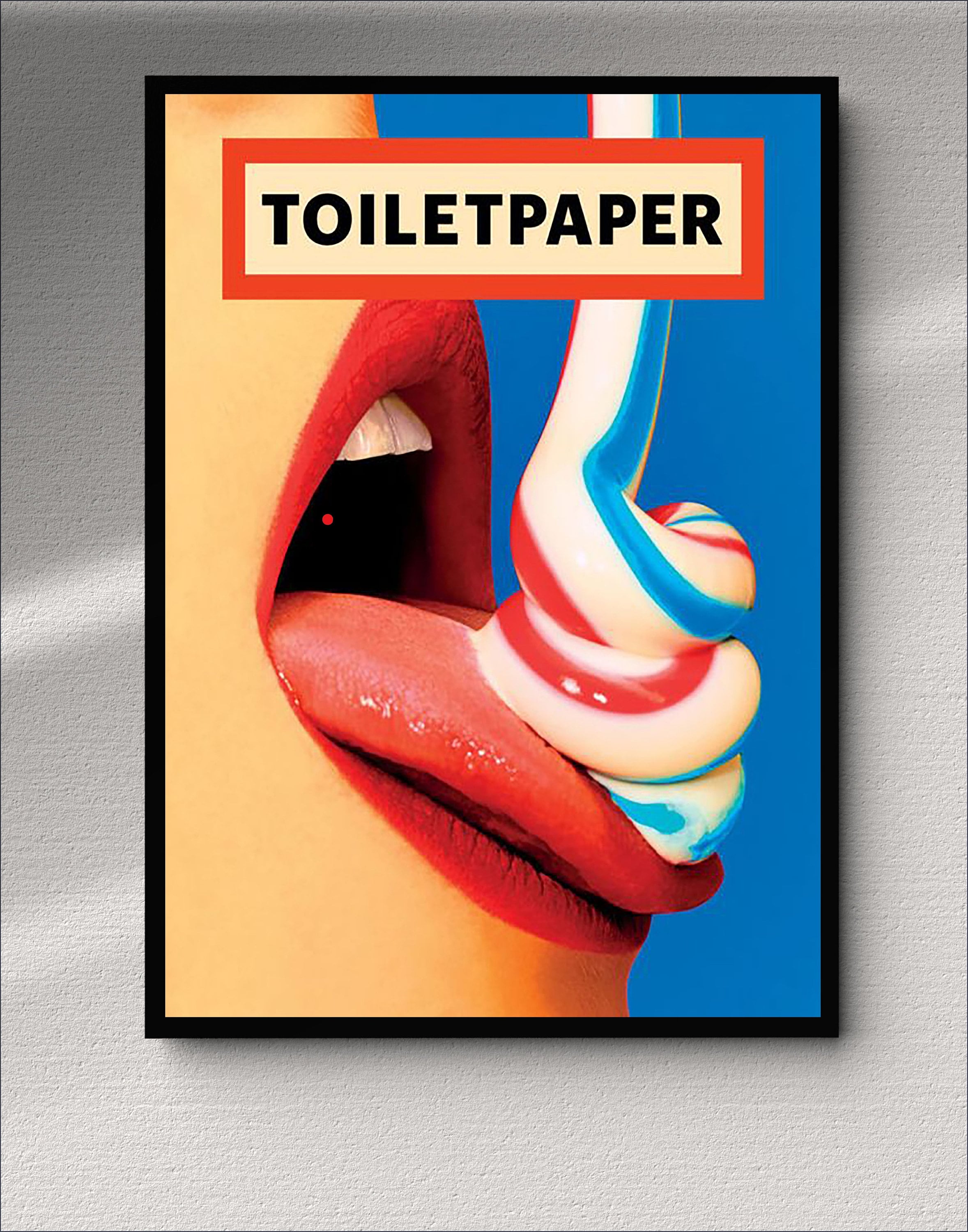 TOILETPAPER Retro Magazine Covers: Modern Bedroom Decor Art Print ...