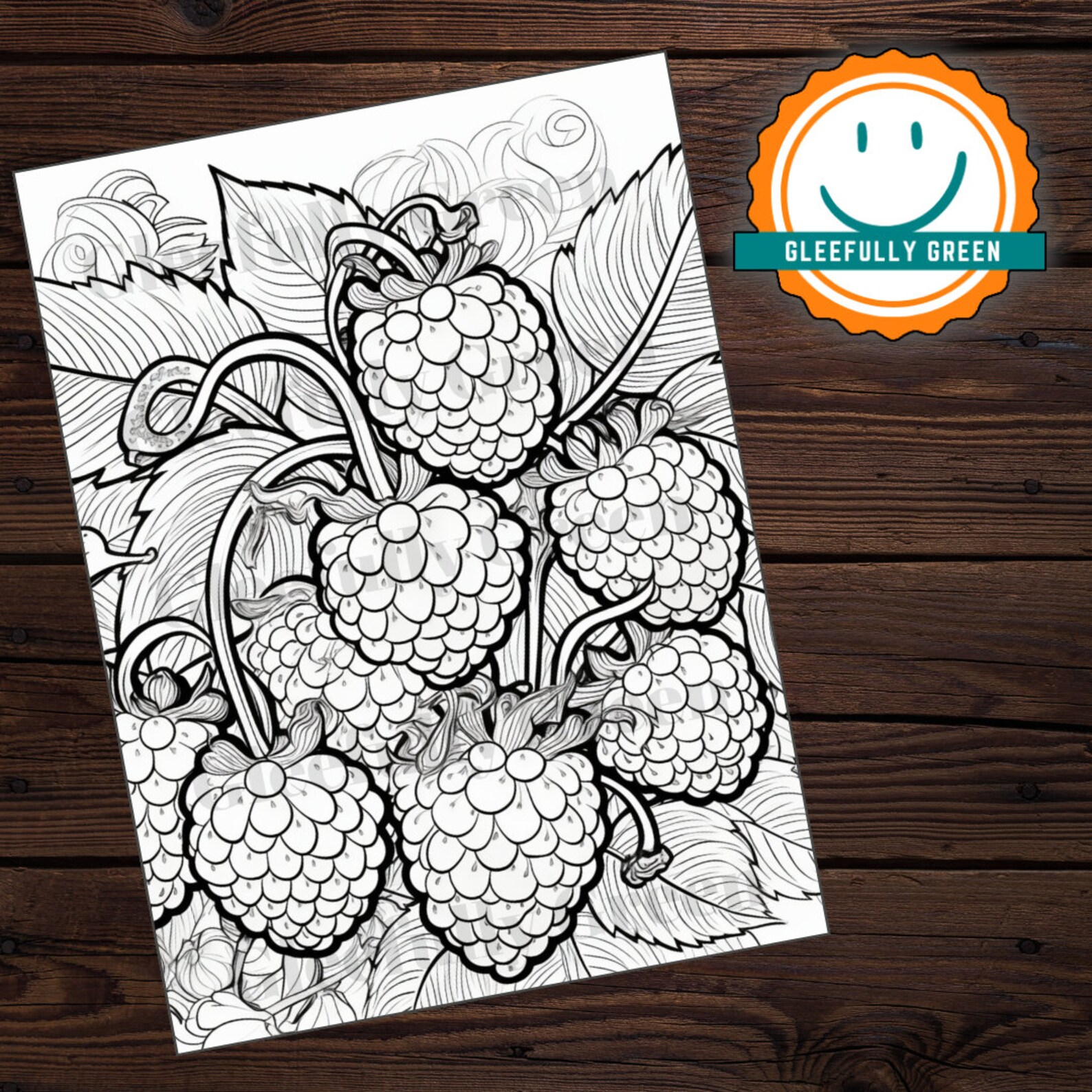 20 Tasty Juicy Fruit Coloring Pages for Adults and Kids Digital ...